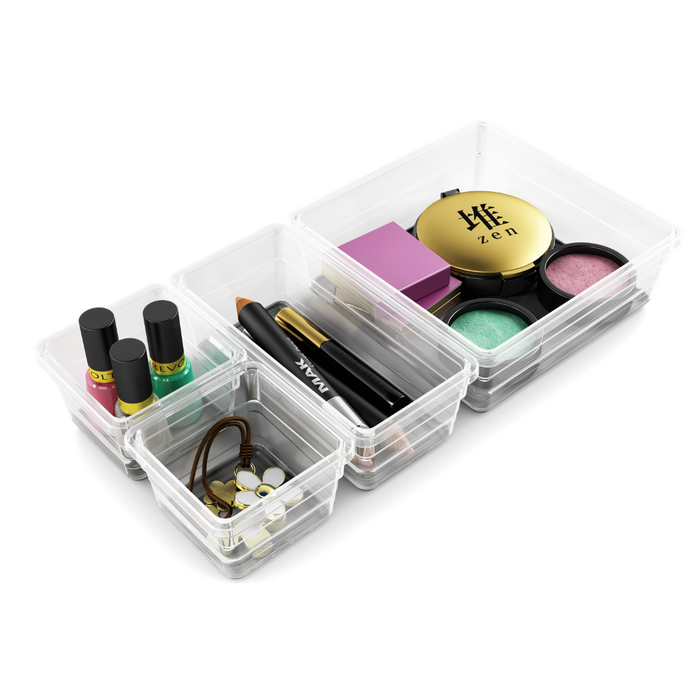 Sistema 9pc Drawer Organiser Set | Modular Storage by Keter