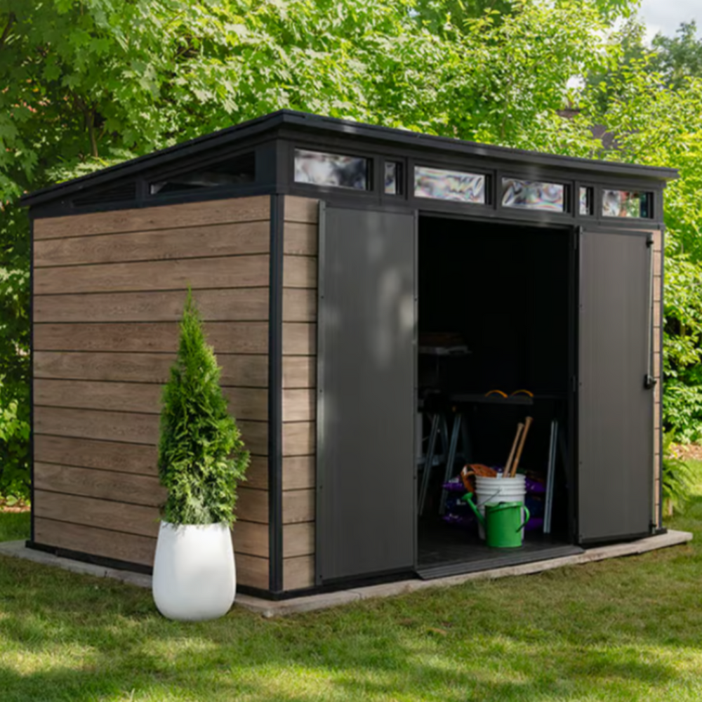 KETER Signature Collection: DecoCoat 11x7ft Garden Shed