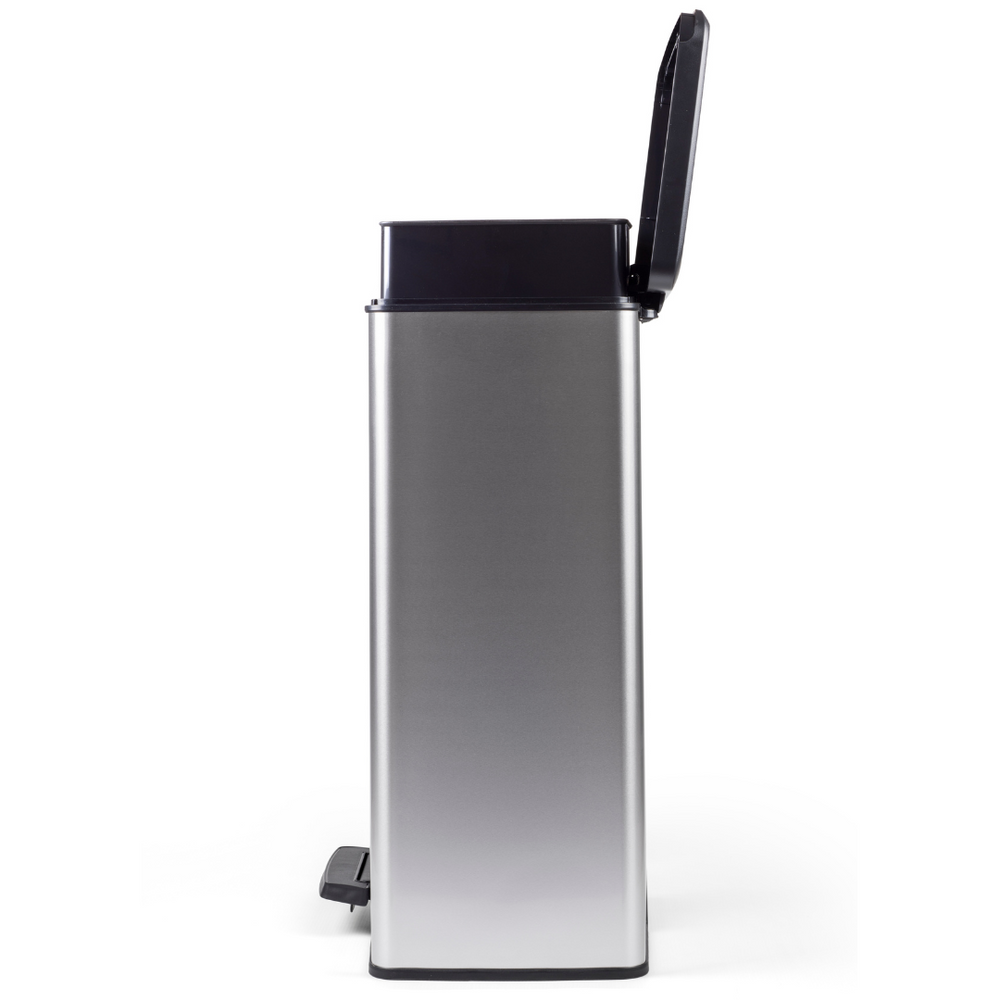 Keter - Curver Deco Duo Bin 26L and 26L Silver