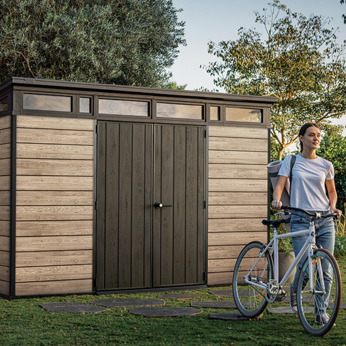 KETER Signature Collection: DecoCoat 11x7ft Garden Shed