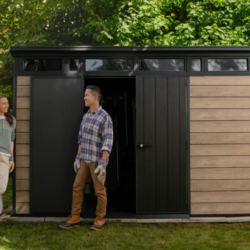 KETER Signature Collection: DecoCoat 11x7ft Garden Shed