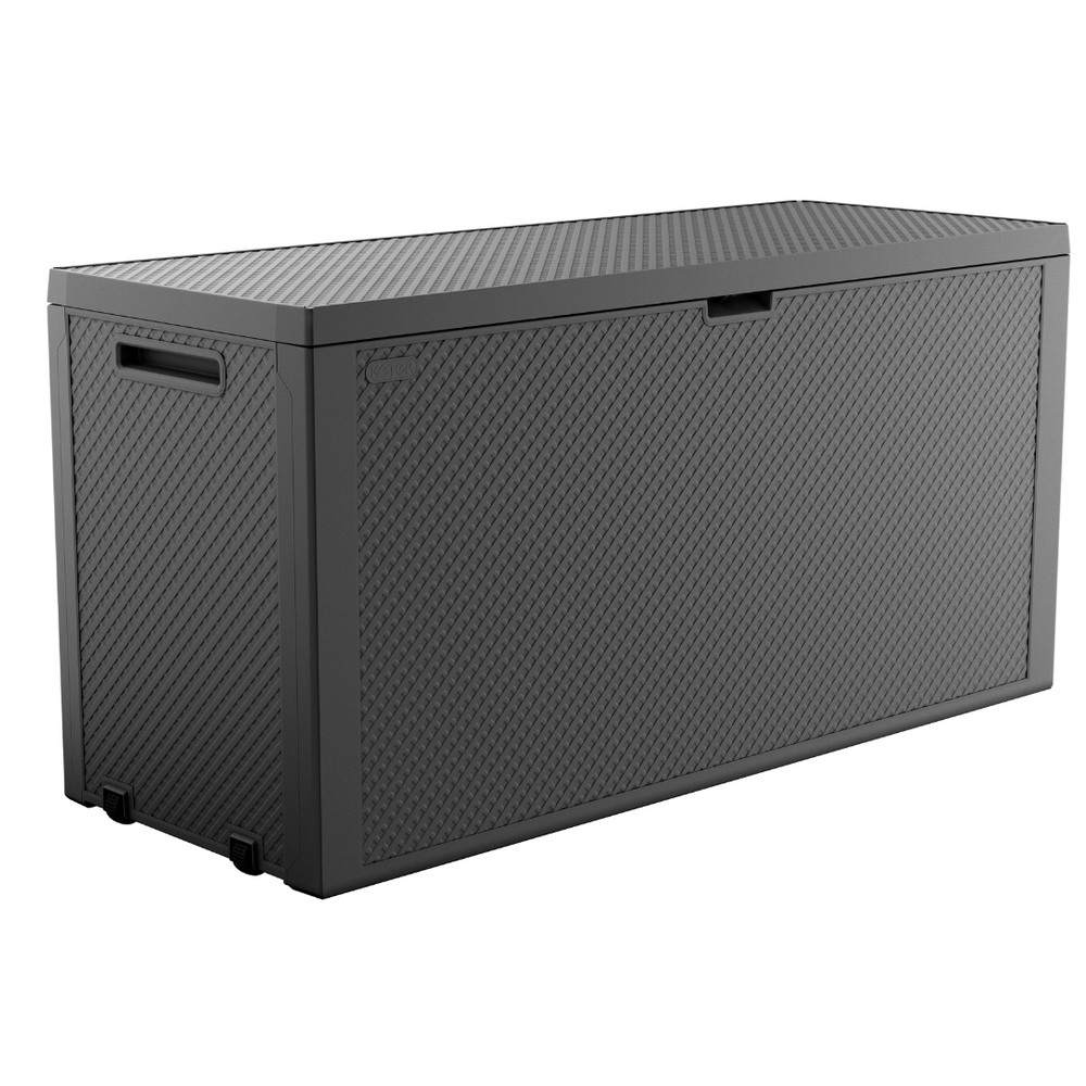 KETER PATIO STORAGE BOXES - all-weather, lockable deck boxes