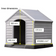 Plastic Dog Kennel | Durable Outdoor Dog House by Keter