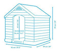 Plastic Dog Kennel | Durable Outdoor Dog House by Keter