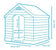 Plastic Dog Kennel | Durable Outdoor Dog House by Keter